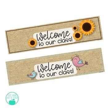 FREE EDITABLE Google Classroom Headers TPT