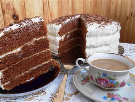 Торт Чорний принц на кефірі