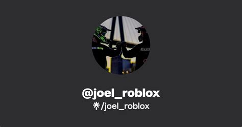 Joel Roblox Instagram TikTok Linktree
