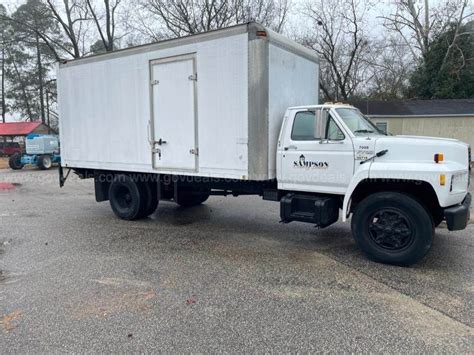 1993 Ford F 700 Box Truck For Sale 102 886 Miles Clinton Nc 16493