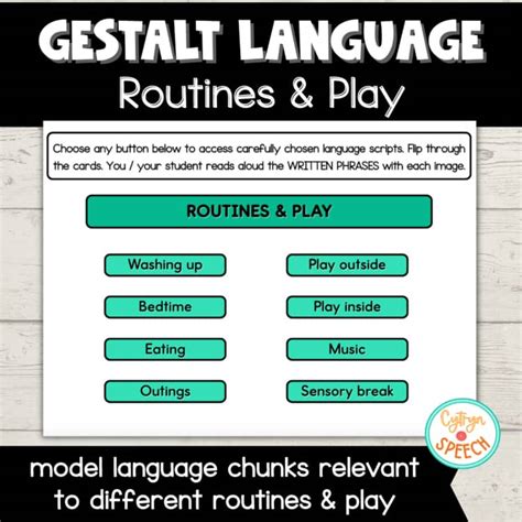 Gestalt Language Processing Activities Routines And Play Autism Boom Cards™ Gestalt Language Processing Activities Routines And Play Autism Boom Cards™