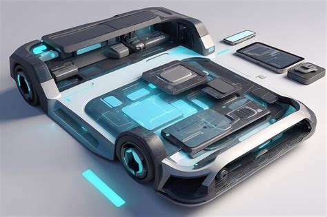 Premium Ai Image Product Iteration Concept Illustration