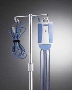 Adjustable IV Pole With Clamp Medline Industries Inc