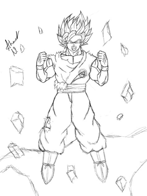 Goku Ssj2 Drawing At GetDrawings Free Download Goku Ssj2 Drawing At GetDrawings Free Download