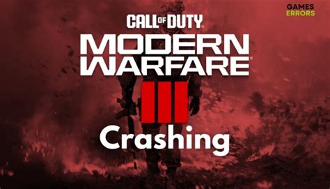 Cod Mw3 Crashing How To Fix It In No Time