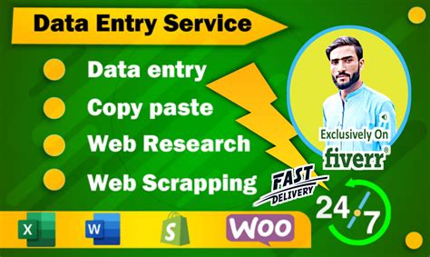 Comprehensive Data Entry Services For Web Scraping Data Collection