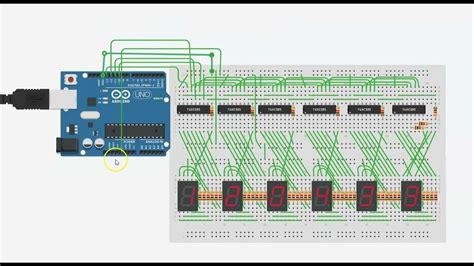 reloj digital con arduino y registros youtube