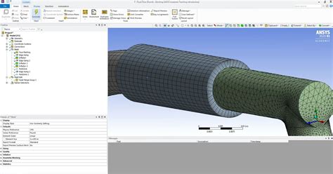 Shared Topology But Mesh Not Merged — Ansys Learning Forum