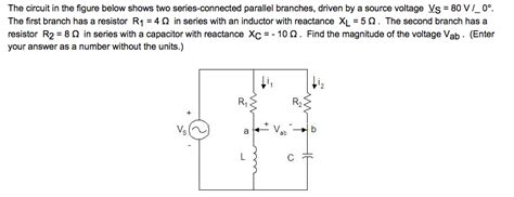 Solved The Circuit In The Figure Below Shows Two