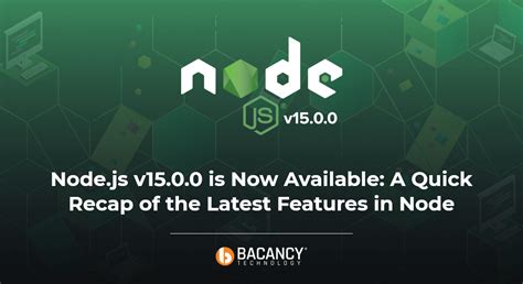 What S New In Node Js V