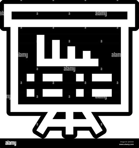 presentation bar chart stock vector image and art alamy