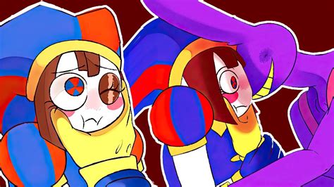 Evil Jax 🫣 Jax X Pomni The Amazing Digital Circus Comic Tadc Youtube