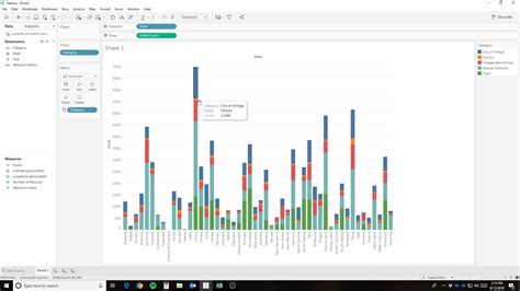 Tableau Sort Stacked Bar Chart