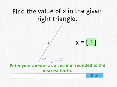 how to find the value of x in a triangle calculator
