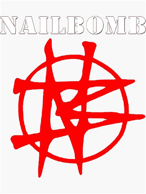 Nailbomb Logo Nailbomb Rock Tee Mens Fashion Activewear On
