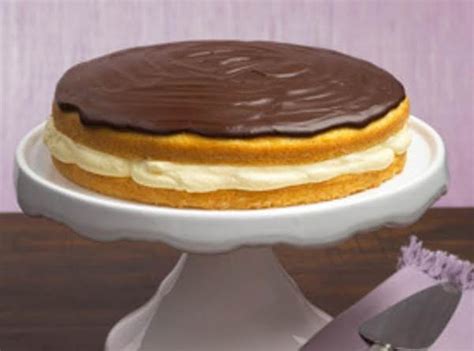 Quick And Easy Boston Cream Pie Just A Pinch Recipes