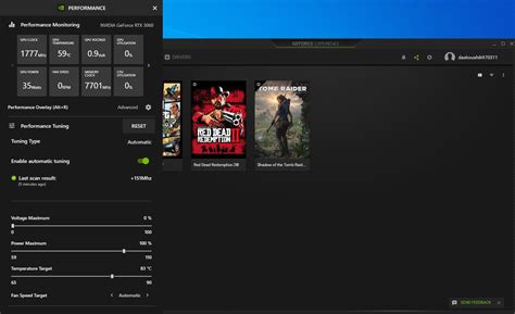 How To Auto Overclock An Nvidia Gpu With The Geforce Experience Performance Tuning Tool