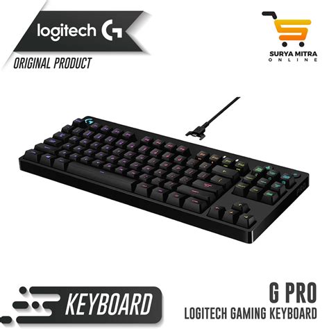 Jual Logitech Gpro G Pro Mechanical Gaming Keyboard Shopee Indonesia