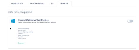 Enable User Profile Migration Endpoint Cloud Help Center