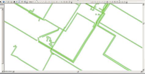 Arcgis Desktop Collapsing Multiple Lines Into Single Line Geographic Information Systems