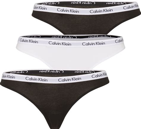 Calvin Klein underwear Strings mit Logobund 'Thong' in schwarz | ABOUT YOU