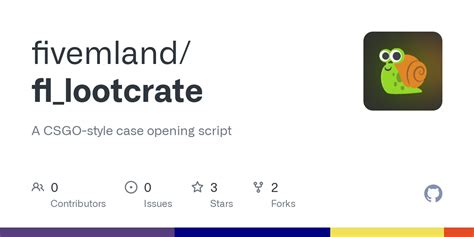 GitHub Fivemland Fl Lootcrate A CSGO Style Case Opening Script