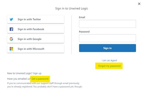 Sign Into Unwired Logic Help Center Unwired Logic