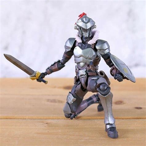 Anime Figma 424 Goblin Slayer Pvc Figure Model Toy Movable 15cm New In