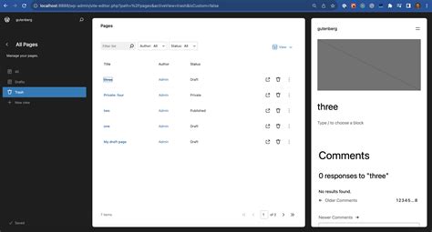 Dataviews Make Side By Side An Action Of The Record Not A Layout · Issue 55903 · Wordpress