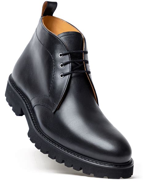 Men S Black Dress Boots Hockerty