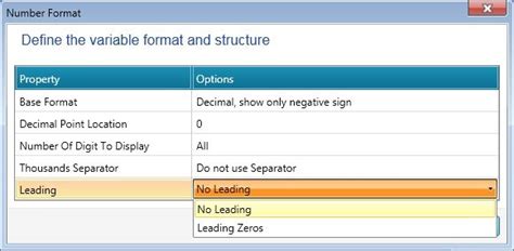 numeric element leading spaces unilogic software unitronics