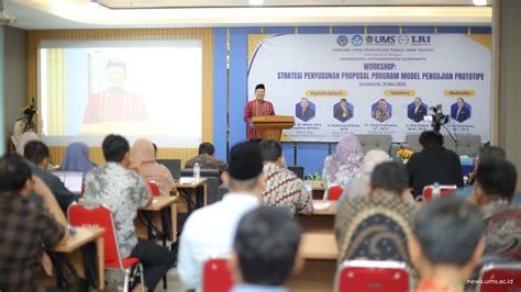 Forkom Lppm Jateng Gandeng Ums Tingkatkan Kualitas Proposal Riset
