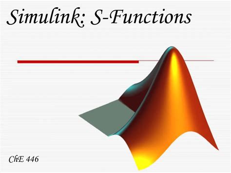 PPT Simulink S Functions PowerPoint Presentation Free Download ID