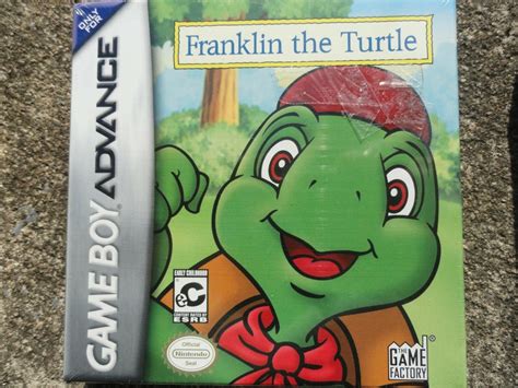 Franklin The Turtle Nintendo Game Boy Advance 2005new Sealed