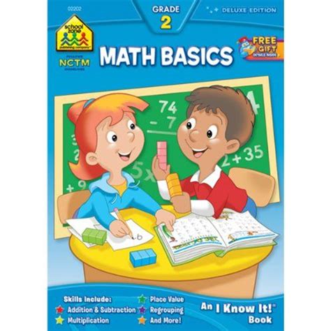 School Zone Math Basics 2 Workbook 64 Pages Ages 7 To 8 2nd Grade Addition And Subtraction
