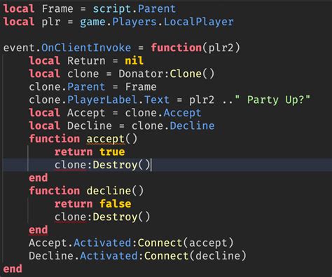 having trouble with remotefunctions scripting support developer