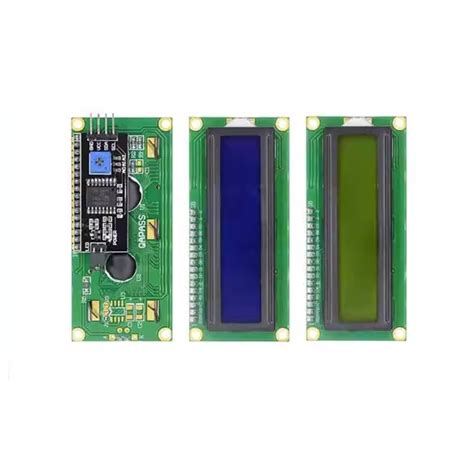2 PCS Blue Screen Yellow Green Screen 1602A IIC I2C LCD 5V LCD With Backlit Display Module