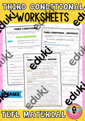 zero conditional interactive worksheet third conditional activities