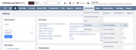 Send Emails From Netsuite Using Email Templates Avt