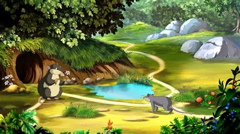 Premium Photo Field Mouse At Its Burrow Illustration