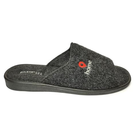 Чоловічі домашні капці Белста відкриті з повсті 45 30 см Чорний від продавця Happystep в