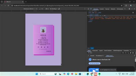Office Id Card Using Html And Css 💫💫 Web Development