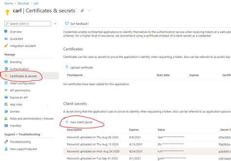 Azure Aadsts7000218 The Request Body Must Contain The Following