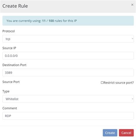 Ssh Or Rdp Network Firewall Knowledgebase Vykix