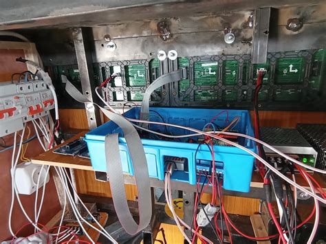 Noise On P10 Rgb Module When Using Long Data Cable Leds And Multiplexing Arduino Forum