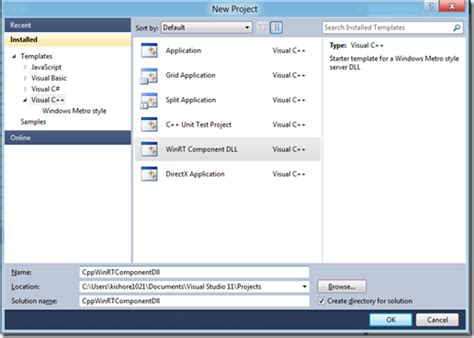 Under The Hood Part 1 C Winrt Component Dll And Cnet Application