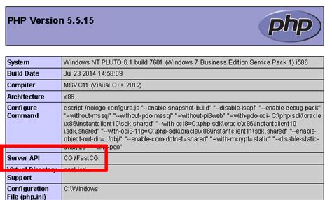 Run Php Under Fastcgi