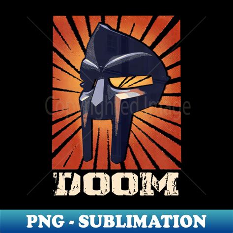 Retro Doom White High Resolution Png Sublimation File Vi Inspire Uplift