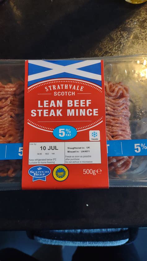 Lean Beef Lidl 500 G