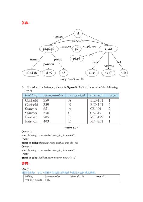 数据库复习题2答案
